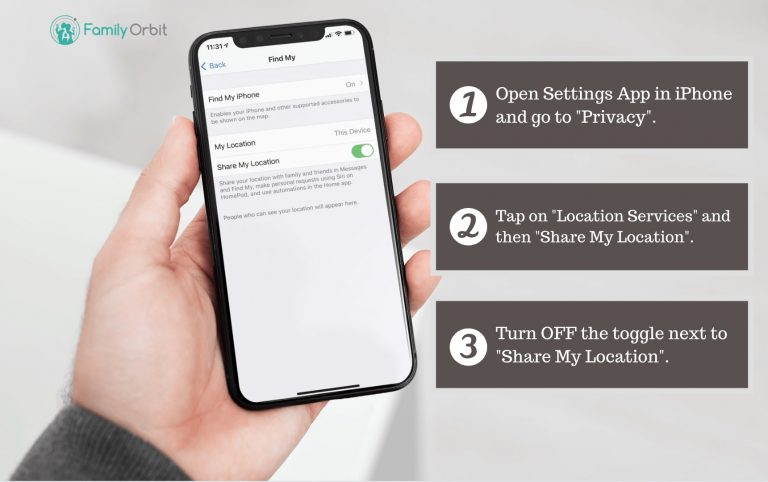How To Stop Sharing Location on iPhone Without Them Knowing? [Visual ...