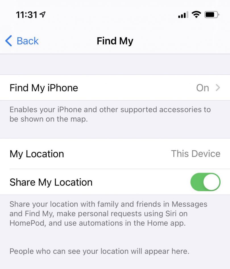 Why does iPhone say No Location Found? And How to Fix It? - Family ...