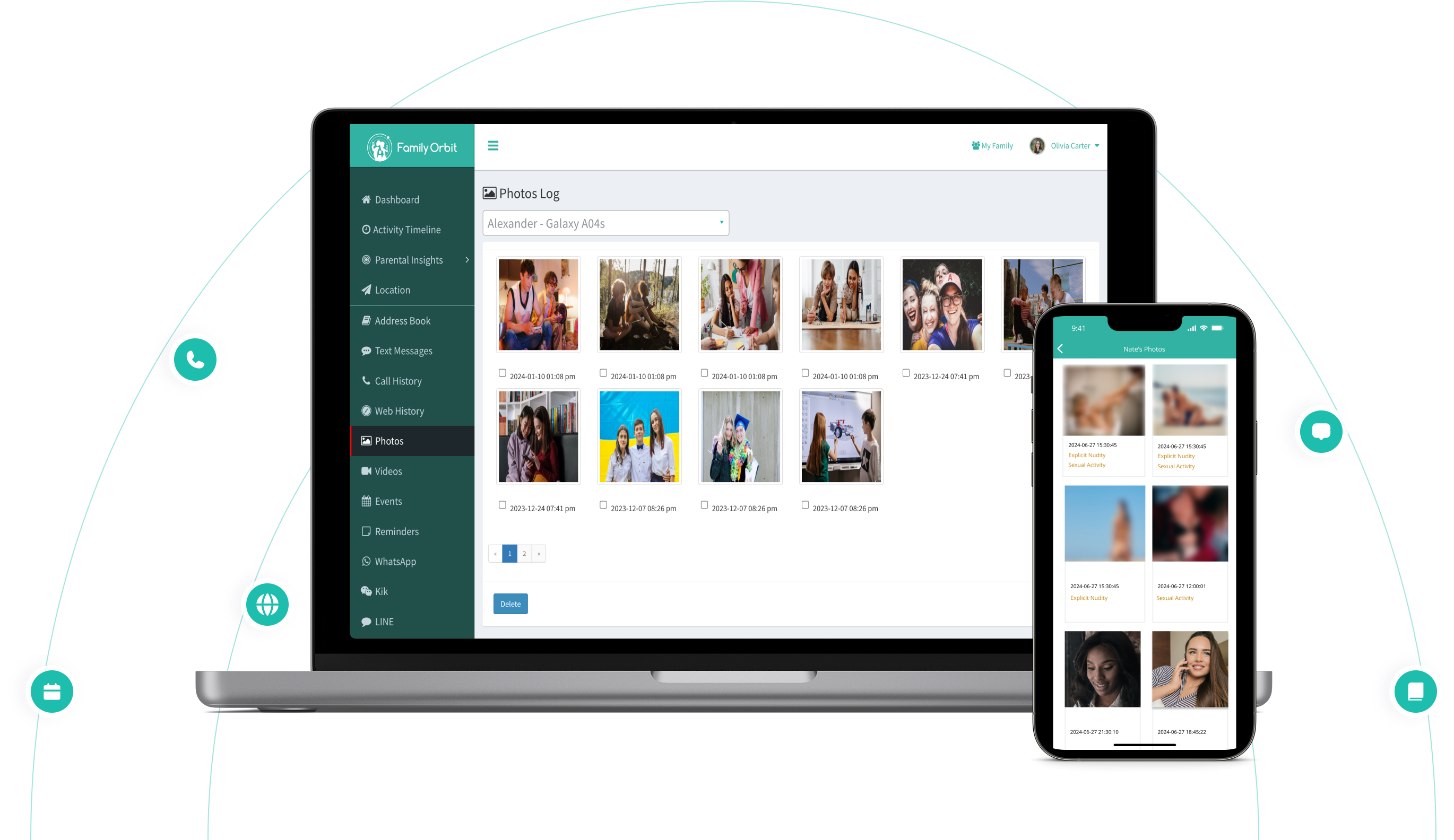 Surveillez les photos et les vidéos : protégez l'univers numérique de ...